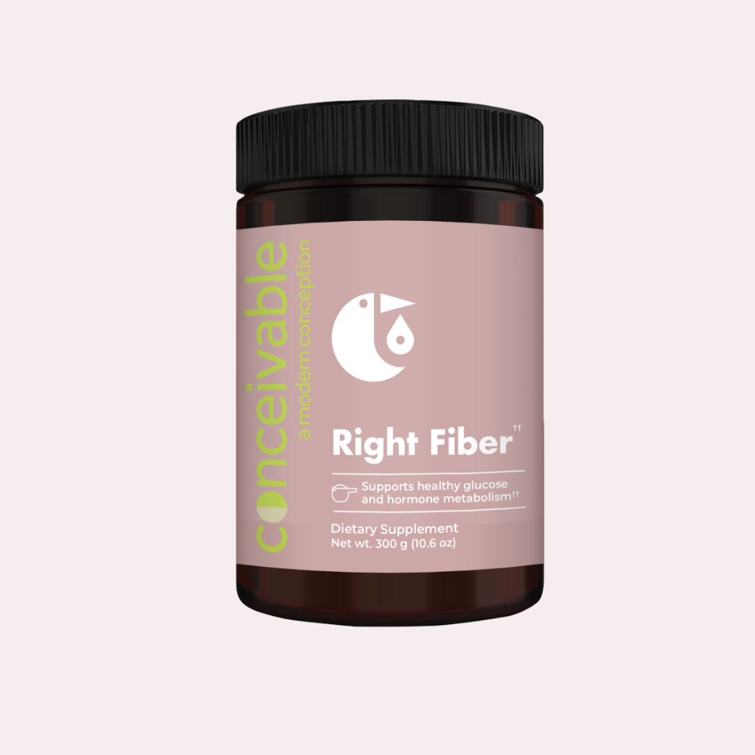 Right Fiber - Blood Sugar and Hormone Balance - Less Bloat – Conceivable